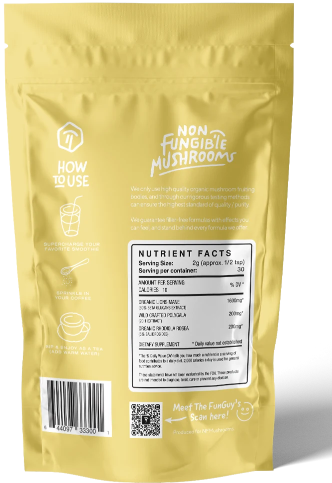 MIND - Mushroom Adaptogen Powder